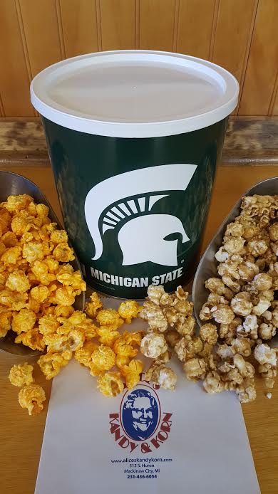 1 Gallon Popcorn Tin - Alice's Kandy and Korn